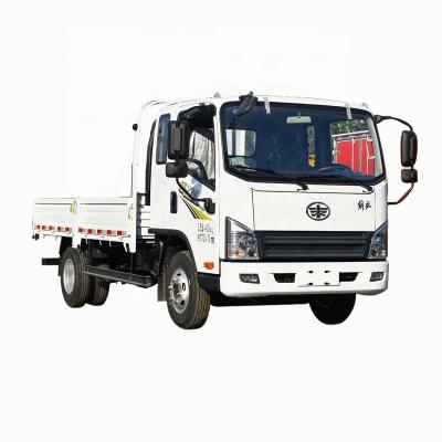China FAW  Single   Row Cargo Transport Truck With Fence Plate Style Wagon   Freight Truck for sale