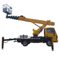 China Dongfeng 18m 21m Boom Lift Articulated Truck Mounted Insulated Basket Trucks for sale