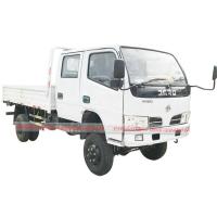China DFA Double Row Cabin 4x4 Off Road Cargo Dropside Lorry Trucks 4Tons 5Tons Cargo Cars Best Price for Sales for sale
