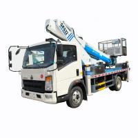 China Sinotruk Howoexport 22 Meters High Altitude Operation Truck   Bucket Truck  Lift Truck for sale