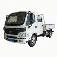 China FOTON   Double  Row Cargo Transport Truck With Fence Plate Style   Pick up Truck for sale