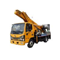 China Original Cherry Picker Hydraulic Engine / 24m Aerial Working Platform Mounted Truck for Sale in Stock for sale