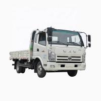 China WAW  Double Row  Column Plate Cargo Truck for sale
