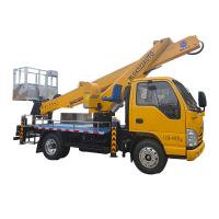 China Good Quality New Boom Lift Articulated Truck Mounted Aerial Work Platform Truck for sale