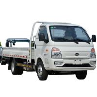 China Mini Small KAMA Light Truck 1-2Tons Cargo Cars Single Row Cabin Petrol Engine for Sales for sale