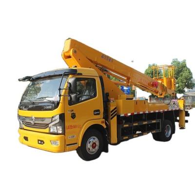 China Street Light Maintenance Dongfeng 4x2 Bucket Truck Aerial Working Platform Truck Mounted High Altitude Operation Truck for sale