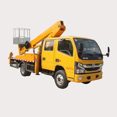 China Dongfeng Brand New Construction Truck Mounted Platform High-altitude Operation Truck for sale