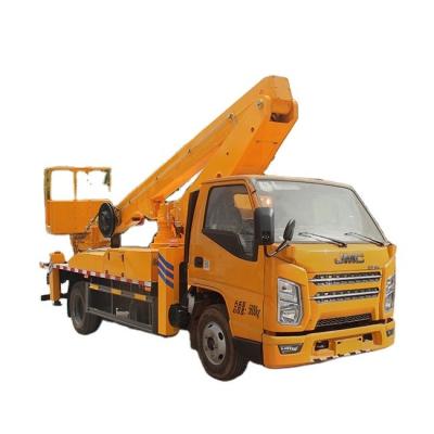 China 23m Aerial Working Platform Truck High Altitude JMC Chassis Operation Truck for Sale for sale