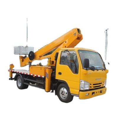 China New Type High Aerial Operation Truck Working Truck Manlift Truck With Platform for sale
