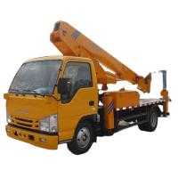 China Japan Type Factory Custom Automatic diesel Insulated Aerial Platform Truck for sale
