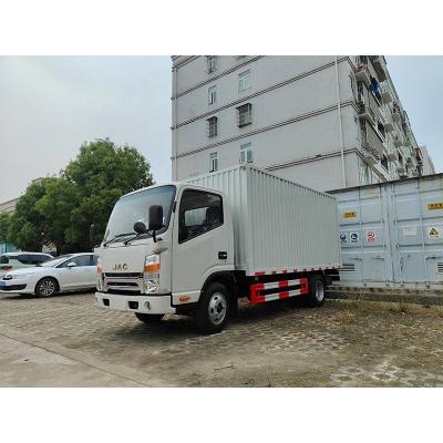China JAC 4x2 RHD Cargo Van Truck 3.5 Tons Mini Small Cargo Van Single Cabin for sale