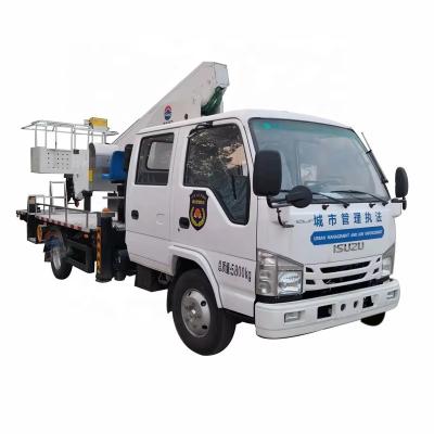 China ISUZU Double Row Telescopic Arm High-altitude Operation Truck  Lifting Mechanism for sale