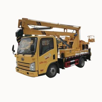 China FAW Single-row   Folding Arm High-altitude Work Vehicle for sale