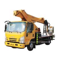 China I SUZU Single Row  Telescopic Arm High-altitude Work Vehicle With Small Flying Arm   	aerial Platform Truck for sale
