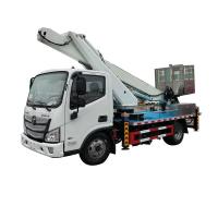 China FOTON Single Row Telescopic Arm Aerial Work Truck   Overhead-working-truck   Lifting Mechanism for sale