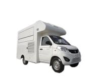 China New Designed Manufacture FOTON 4x2 Gasoline Mobile Fast Food Truck for sale