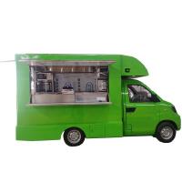 China Custom Logo RHD Mobile Fast Food Truck In Malaysia Euro4 Emission Standard for sale