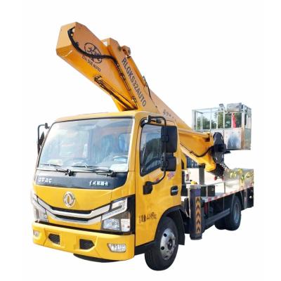 China Dongfeng 30 Meter Single Row Truck Mounted Aerial Work Platform High Lift Operation for sale