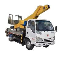 China Isuzu Telescopic Arm High Altitude Operation Truck Aerial Overhead Working Truck Euro 6 for sale