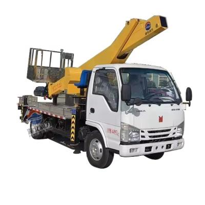 China Isuzu Telescopic Arm High Altitude Operation Truck Aerial Overhead Working Truck Euro 6 for sale