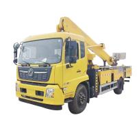 China Kingrun Double Row Aerial Lift Work Trucks Straight Arm Hoisting Machinery for sale