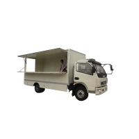 China Small Cargo Van Truck Food Vending Truck Left Steering Manual Transmission for sale