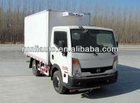 China Nissan Light Duty Mini Refrigerator Van Truck for Frozen Food 115 Km/h for sale