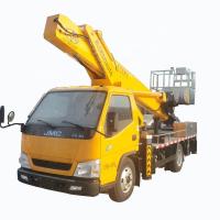 China JMC 32 Meter High Altitude Work Truck Amphibious Tracked Truck Remote Control for sale