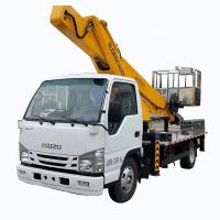 China ISuzu 27 Meter High Altitude Work Truck Telescopic Arm Work Platform Truck Custom COLOR for sale