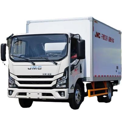 China Jianglin 129 Horsepower 4x2  4.02 Meters Refrigerated Truck for sale