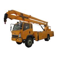China 4x2 High Altitude Operation Truck Sinotruk Howo Lifting Platform Truck With Air Conditioner for sale