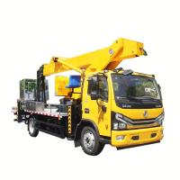 China Dongfeng Dolika Single Row Telescopic Arm Aerial Work Vehicle High Lift Operation for sale