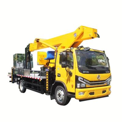 China Dongfeng Dolika Single Row Telescopic Arm Aerial Work Vehicle High Lift Operation for sale