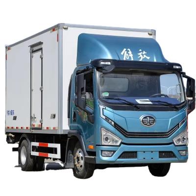 China 170hp 4x2 4.05m Refrigerated Box Truck Euro6 With 650R16LT Tire for sale