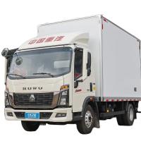 China 160 Horsepower 4X2 Freezer Box Truck Sinotruk HOWO Reefer Refrigerated Truck for sale