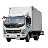 China FuTian 4.02 Meters Refrigerated Cargo Van Truck 129 Horsepower 4x2 for sale