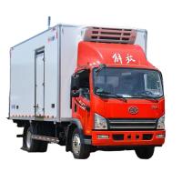 China 5.16 Meters Refrigerated Van Truck 160 Horsepower 4x2 Refrigerator Box Truck for sale