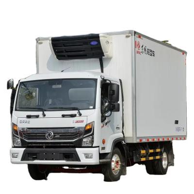 China Dongfeng Capt Star Yuan Commercial Refrigerated Trucks K6-L Standard 160 Horsepower for sale