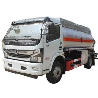 China Dongfeng Dolica Flammable Liquid Tank Truck Carrier 8.1 Cubic Meter for sale