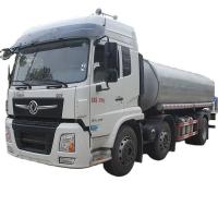 China Dongfeng Three Axle Chemical Tanker Truck Common Liquid Transport Vehicle for sale