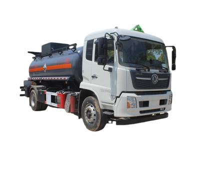 China Dongfeng Tianjin 10-ton Corrosive tank Transport Vehicle for sale