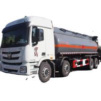 China Foton 25 Cubic Flammable Liquid tank Transporter for sale