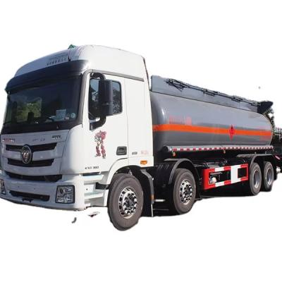 China Foton 25 Cubic Flammable Liquid tank Transporter for sale