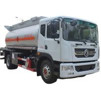 China Dongfeng Tianjin Small Axle Flammable Liquid Tank Transporter 15 Tons for sale