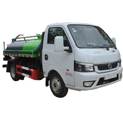 China Dongfeng Tuyi Blue Brand 2 square Suction Truck for sale