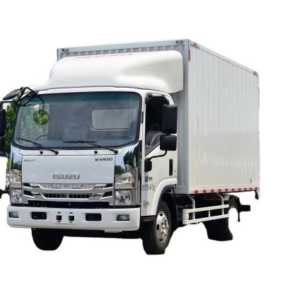 China Factory Supply 4X2 ISUZU 131HP Truck Van Trucks Cargo Van Truck for sale