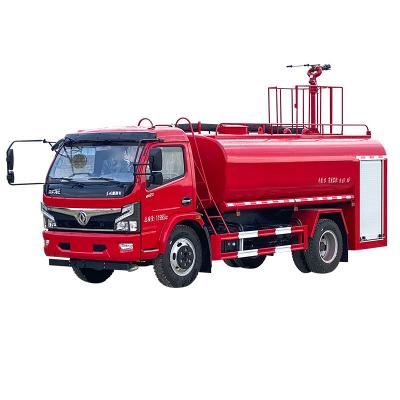 China Factory Customized DFAC DongFeng 7 Ton Fire Rescue Fighting Fire Truck Water Tank Fire Truck for sale