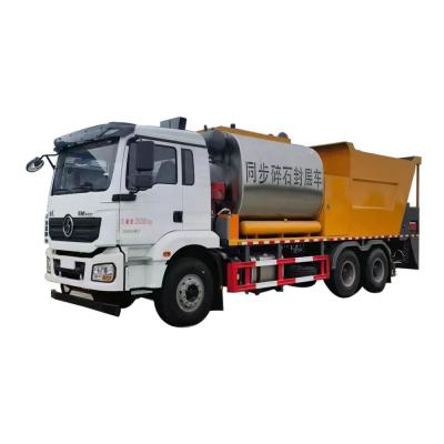 China SHACMAN  3000L  6*4  Asphalt Spilling Truck   Synchronous Gravel Sealing Truck for sale