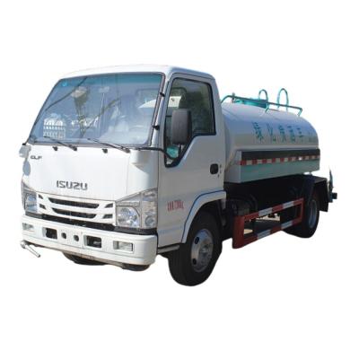China Factory ISUZU 5000 Litres Water Tanker Truck Watering Cart Water Truck Water Bowser Sprinkler Truck for sale