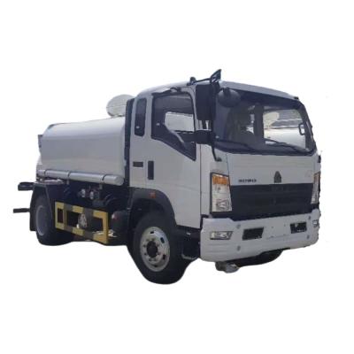 China Good Quality HOWO 6000 Litres Water Tanker Truck Water Truck  Water Spray Watering Cart for sale